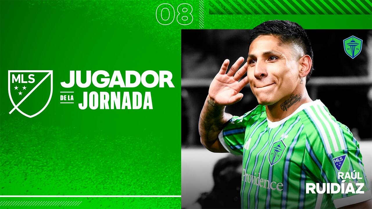 Raúl Ruidíaz, delantero de Seattle Sounders FC, es nombrado Jugador de ...